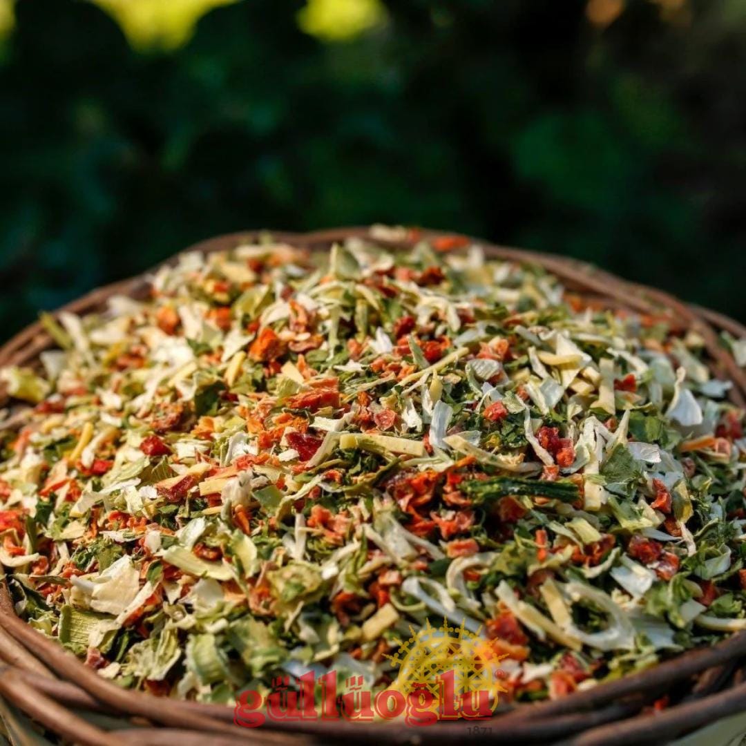 Gulluoglu Mixed Dried Vegetables | Natural Dehydrated Veggie Snack ...
