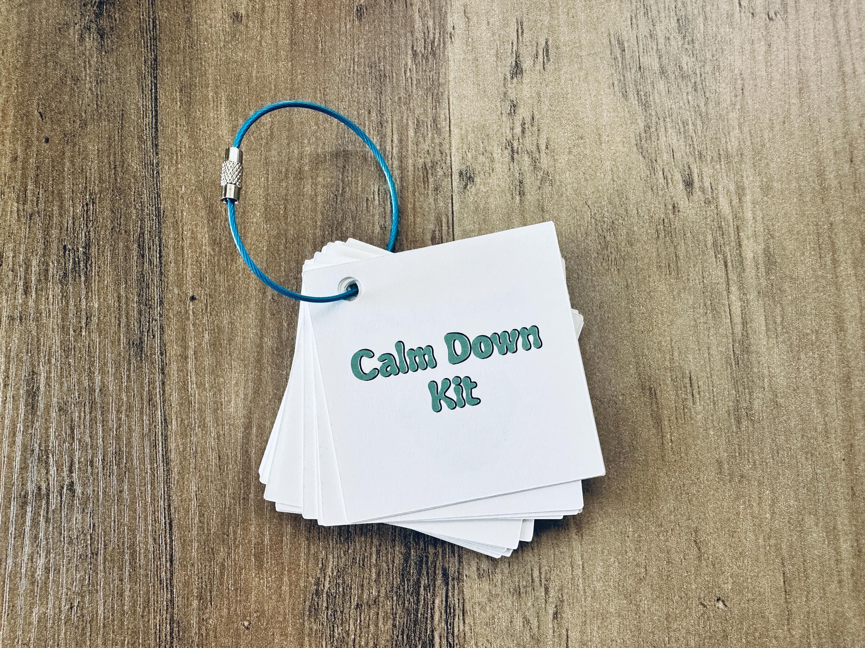 Visual Calm Down Communication Cards / Calming Support Cards / Non ...