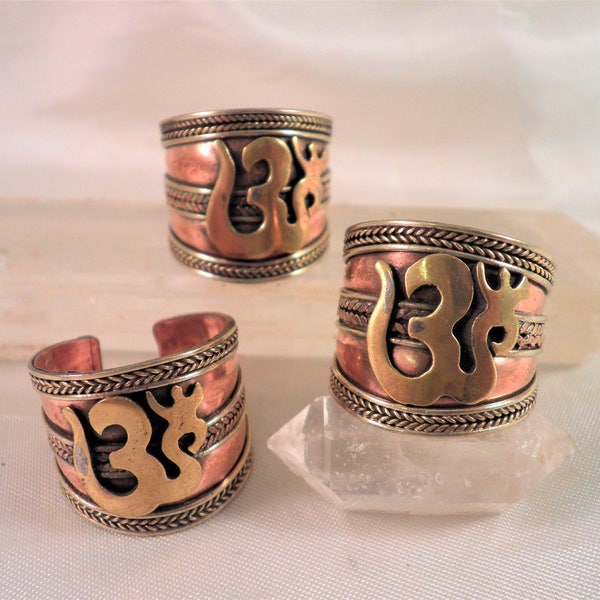 Om Symbol Ring - Etsy