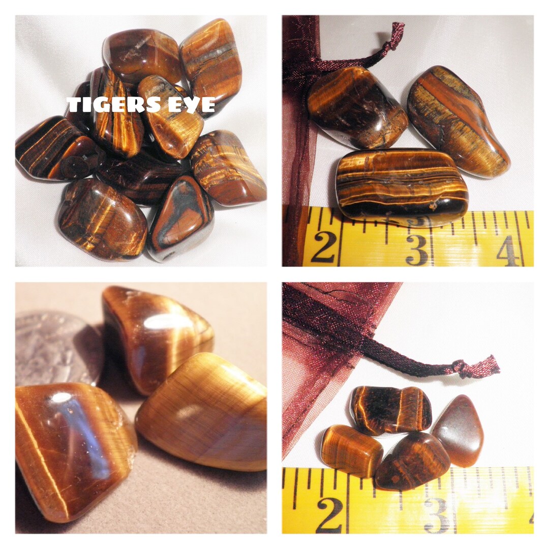 TIGERS Eye-premiumtumbled Stone- Sacral & Solar Plexus Chakra- Choose ...