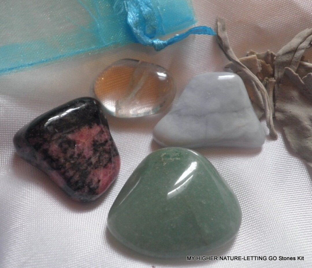 LETTING GO Intention Stones-powerful Combination for Letting Go of ...
