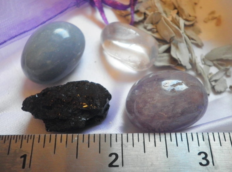 PERSONAL PROTECTION Stones Intentions Kit-when You Desire - Etsy