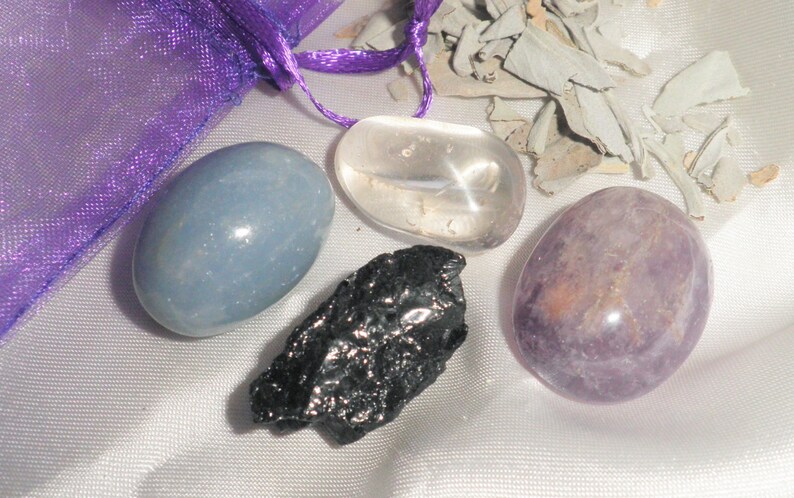 PERSONAL PROTECTION Stones Intentions Kit-when You Desire - Etsy