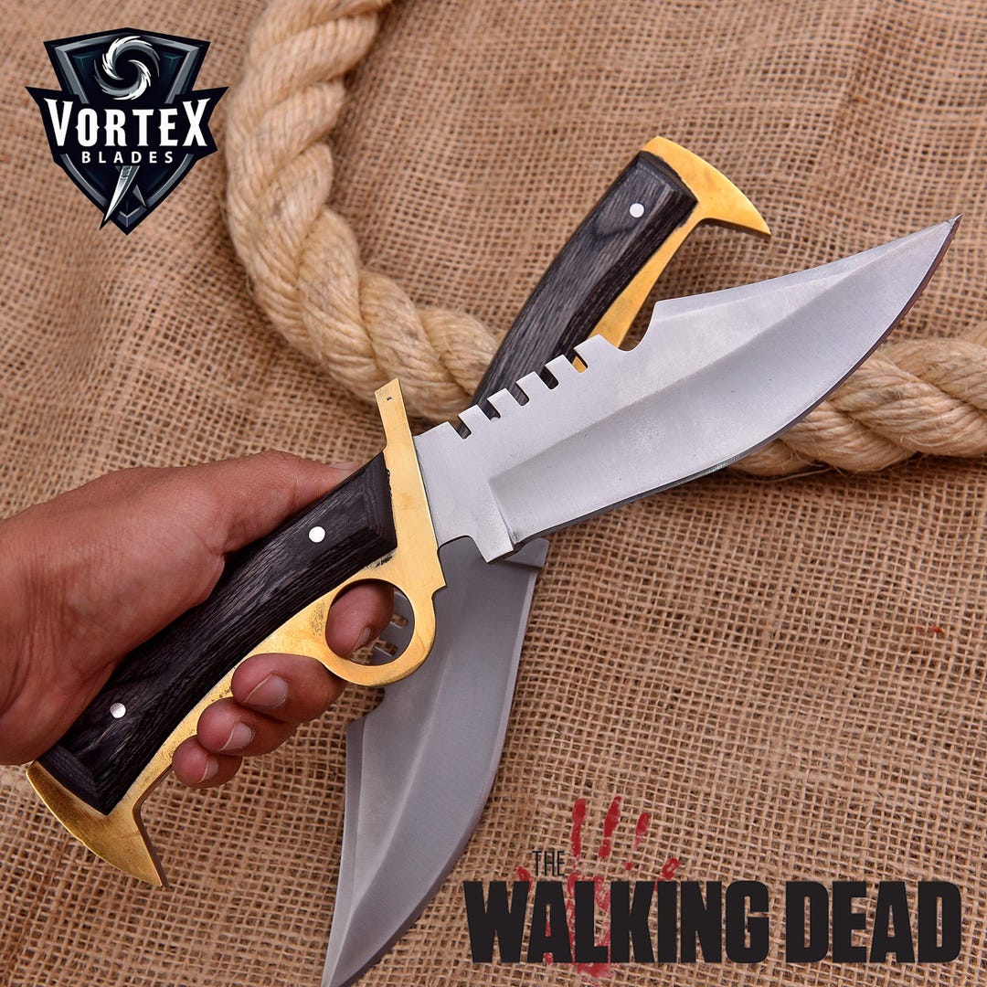 Walking Dead Knife: Replica Daryl Dixon Bowie Knife | Anniversary Gift ...