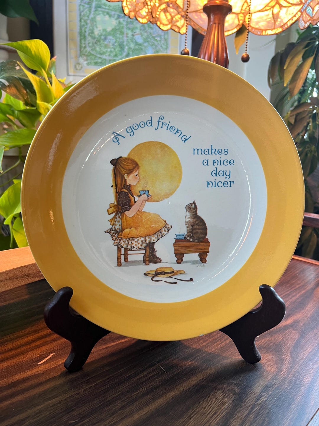 Vintage 1973 Gibson Greetings Keepsake “dear Hearts” Plate - Limited ...