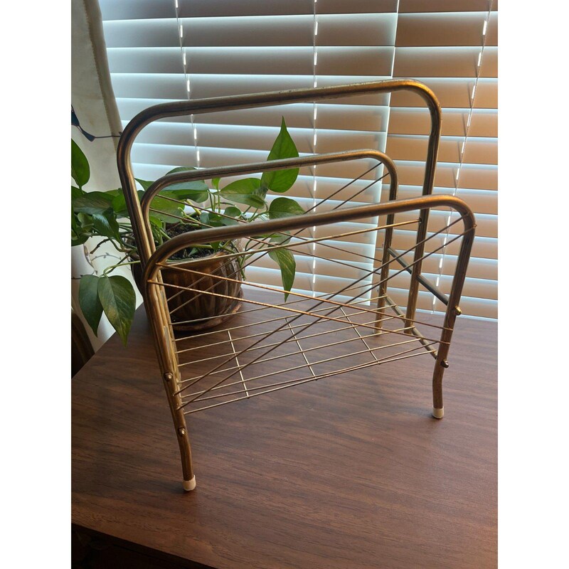 Mid Century Record Stand - Etsy