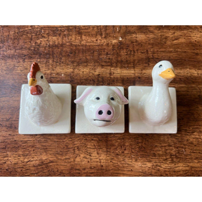 Animal Wall Hooks - Etsy