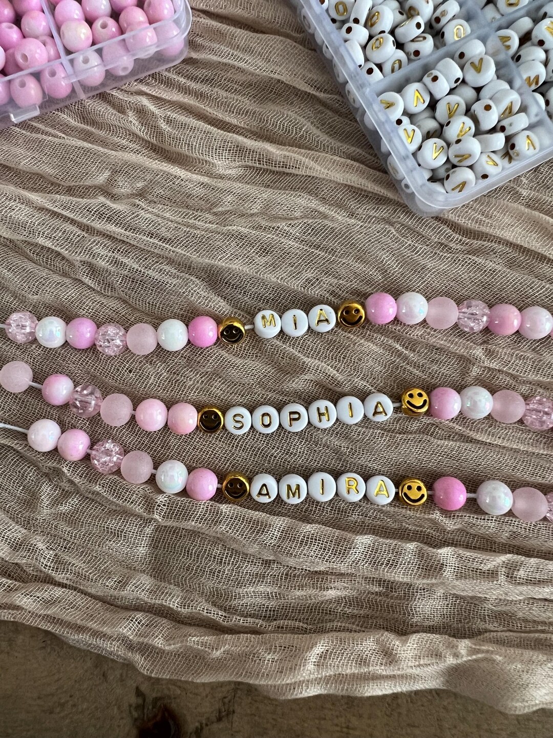 Kids Party Favor Kit, Bracelet Diy Kit, Bracelet Making, Jewelry Making ...