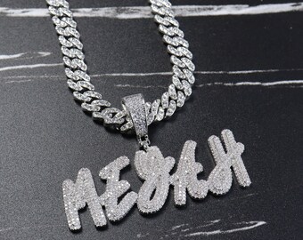 Iced Out Chain - Etsy