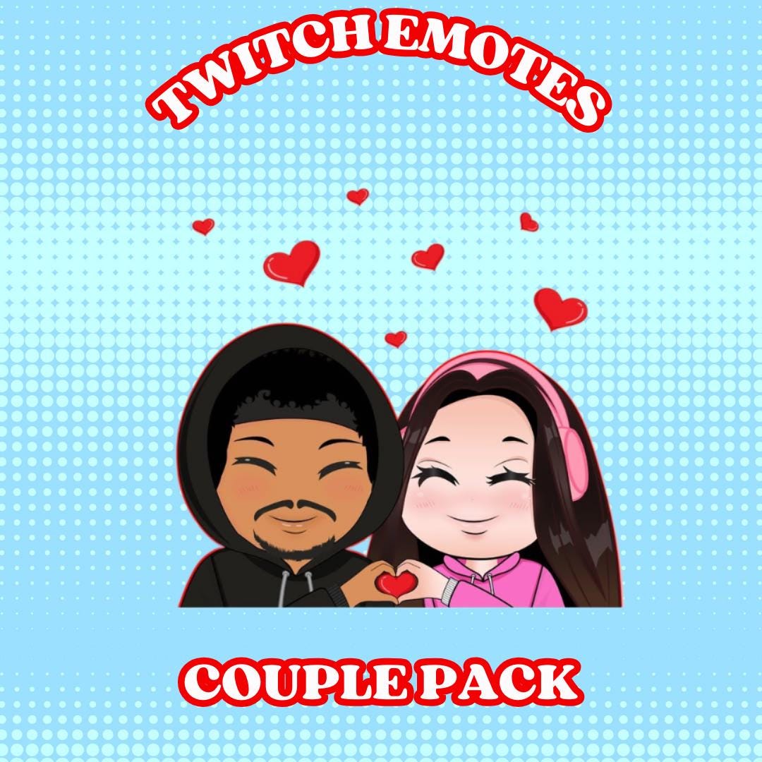 Custom Twitch Emotes, Custom Kick Emotes, Animated Emotes, Emote for ...