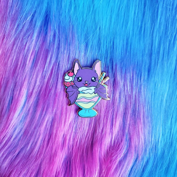 Bat Pin - Etsy