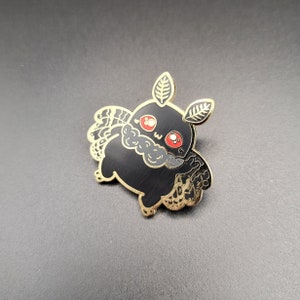 Cute Mothman Enamel Pin | Baby Mothman | Kawaii Mothman Enamel Pin ...