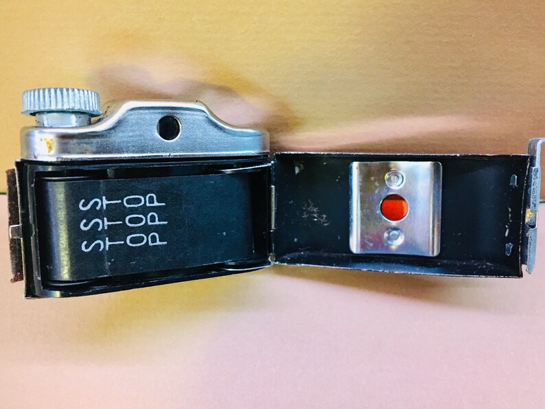 Miniature Spy Camera Crystar Vintage Japanese 1950s With Leather Case ...