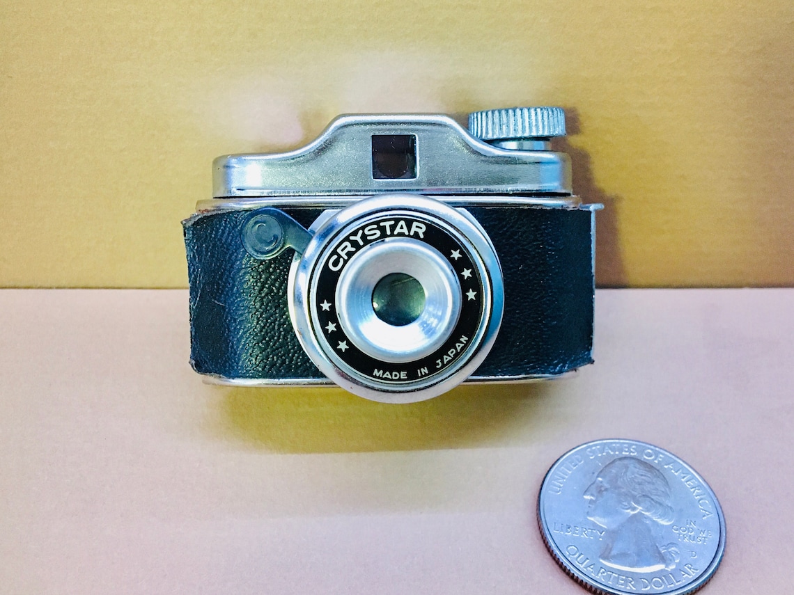Miniature Spy Camera Crystar Vintage Japanese 1950s With | Etsy