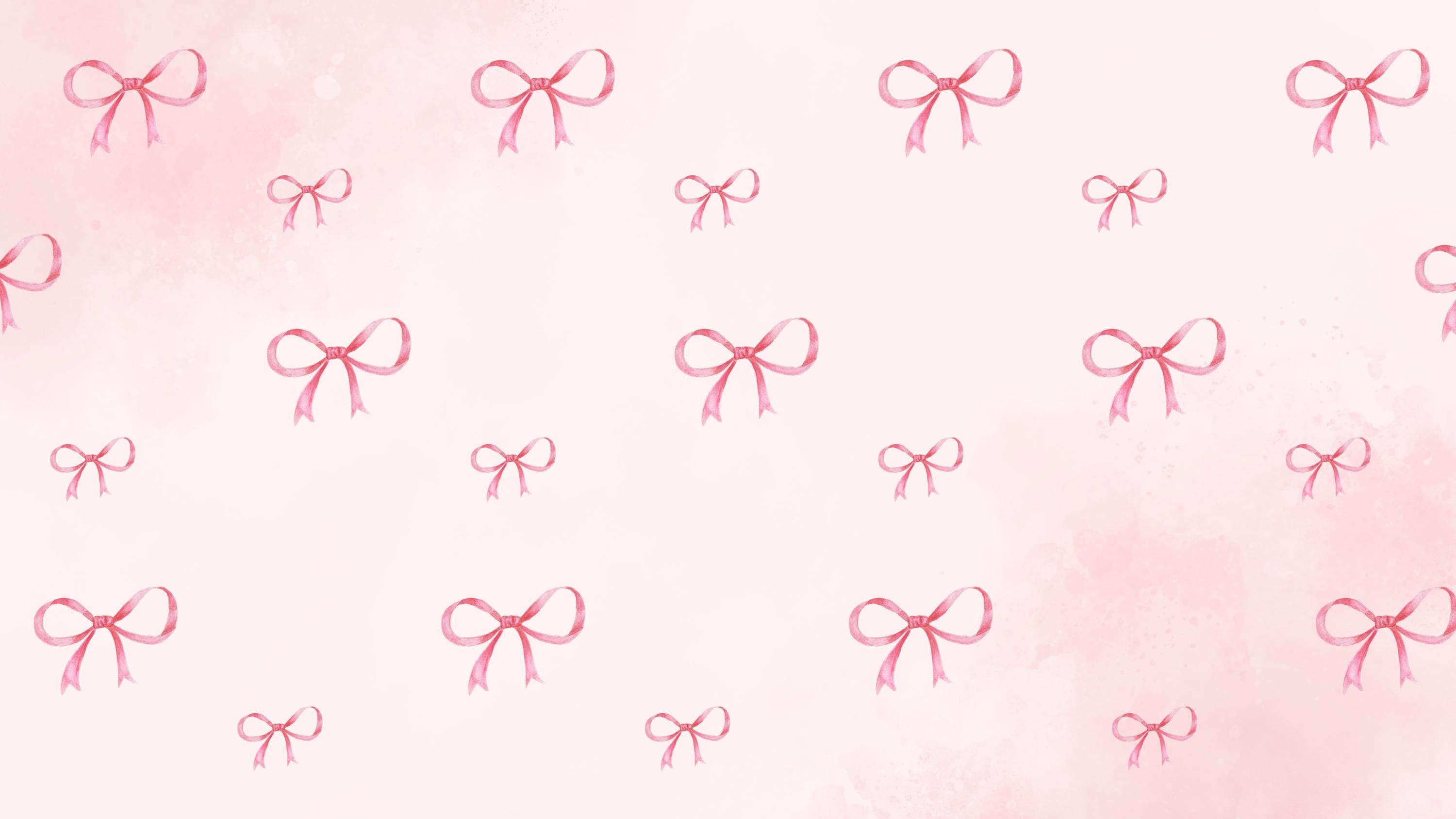 Bow Aesthetic Desktop Wallpaper (mac and Windows) - Etsy