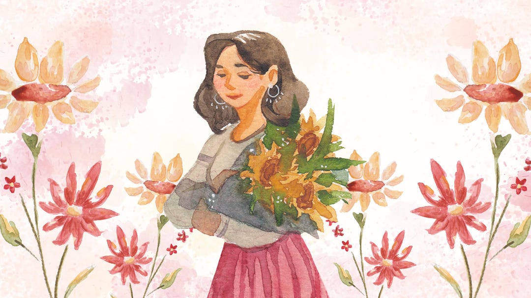 Florist Wallpaper High Quality (mac and Windows) - Etsy