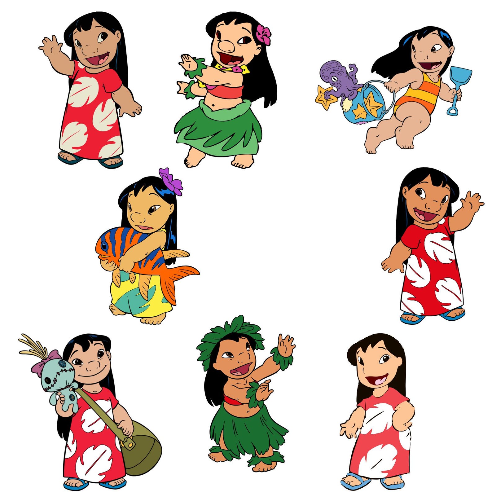 Lilo Digital SVG File - Etsy