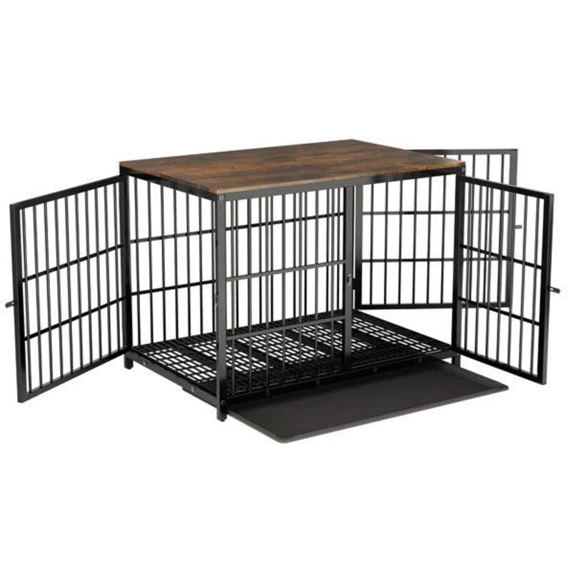 Triple Dog Crate - Etsy