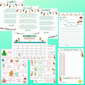 Instant Download Christmas Elf Bundle, Print at Home, Elf Activity, Non ...