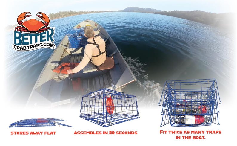 Better Crab Traps for Sale. the Best Nested Stacking and Collapsible 6 ...