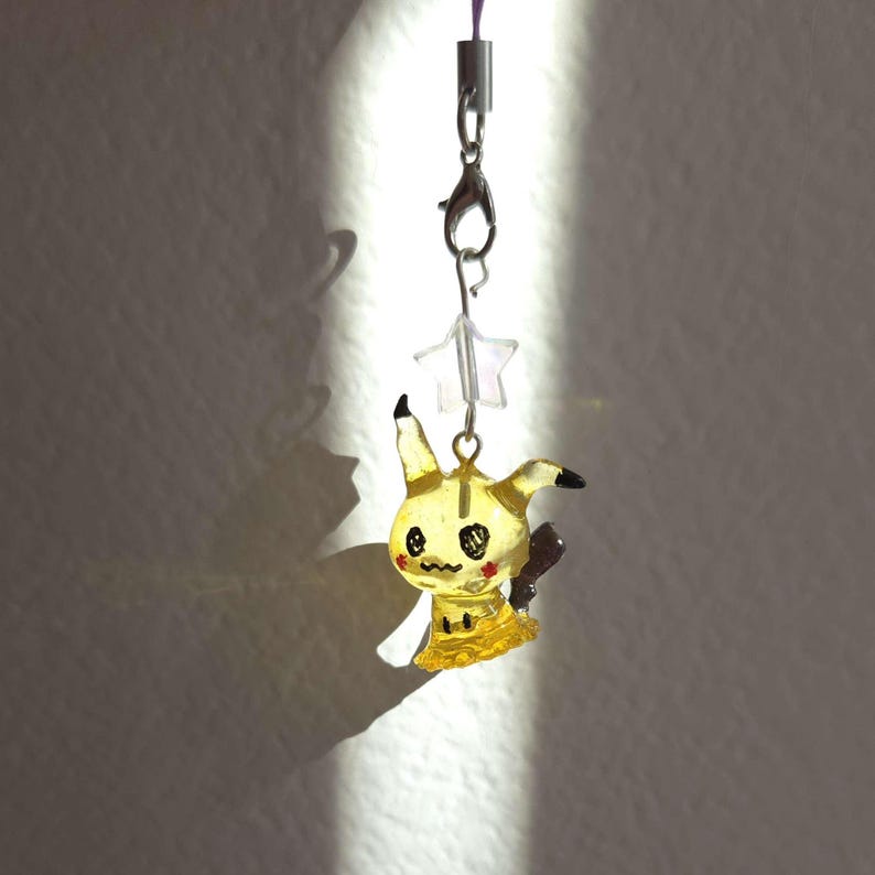 Mimikyu Pokemon Keychain - Etsy