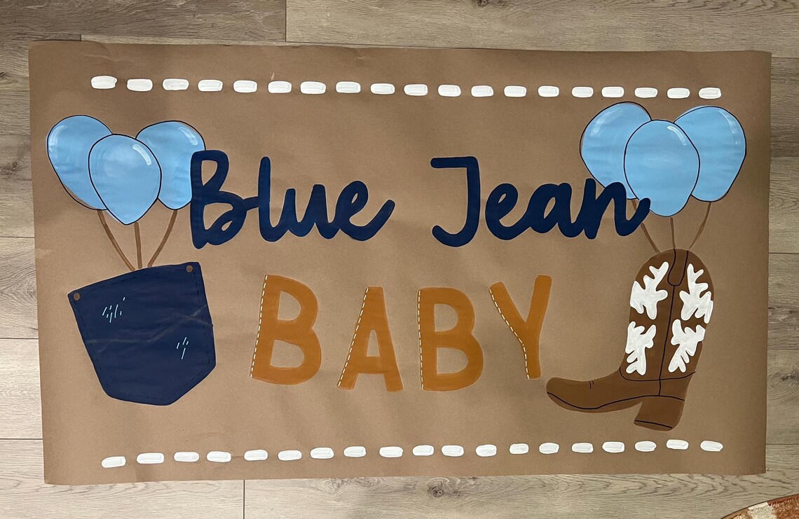 Event Banner | Baby Shower Banner | Handpainted Banner | Custom Banner ...
