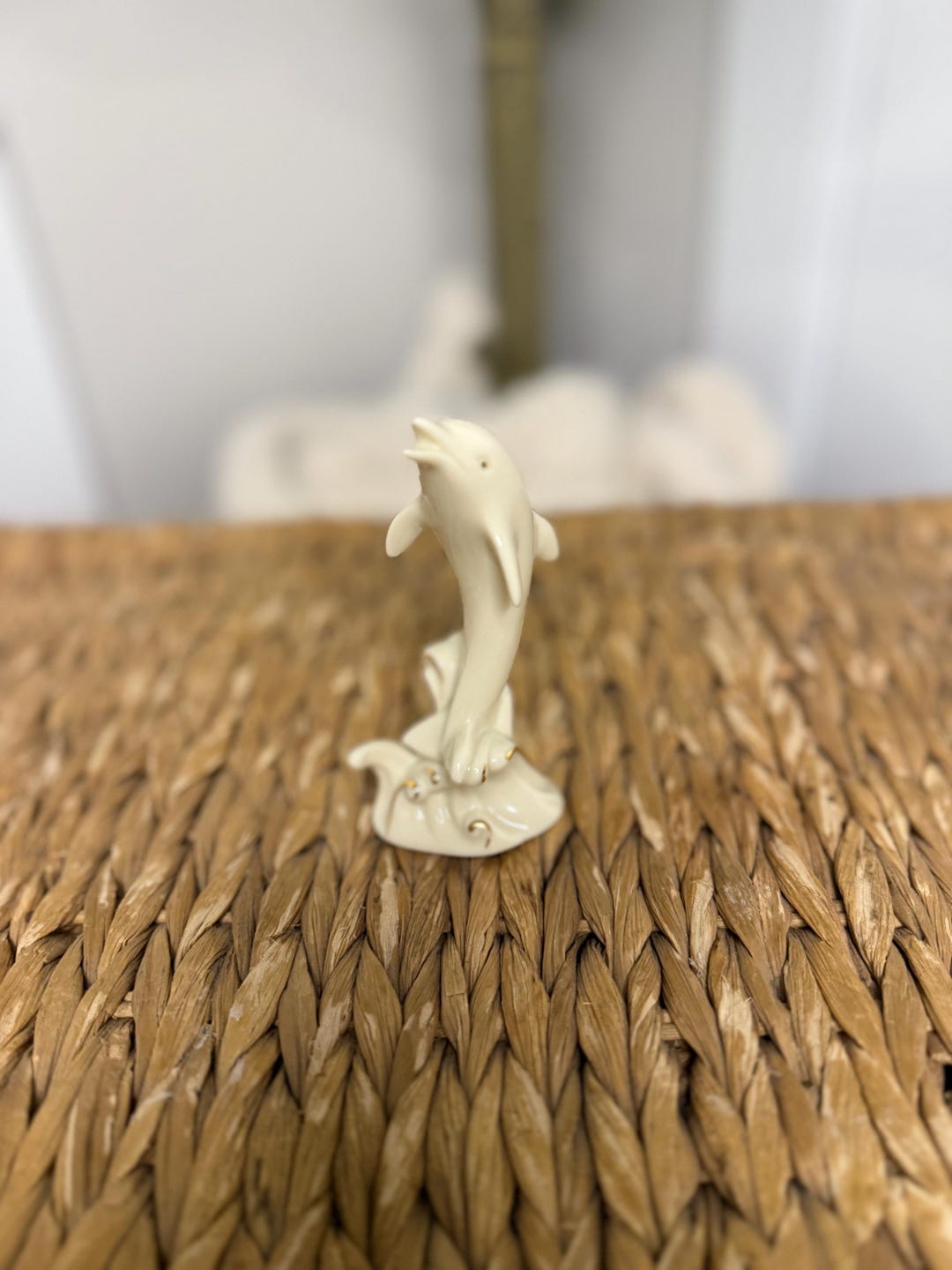 Vintage Lenox Dolphin Figurine - Etsy