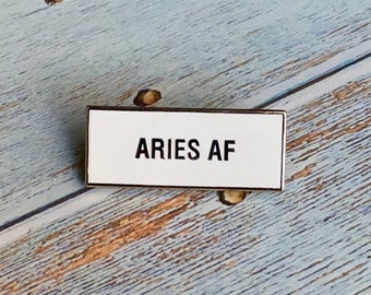 Aries Enamel Pin - Etsy