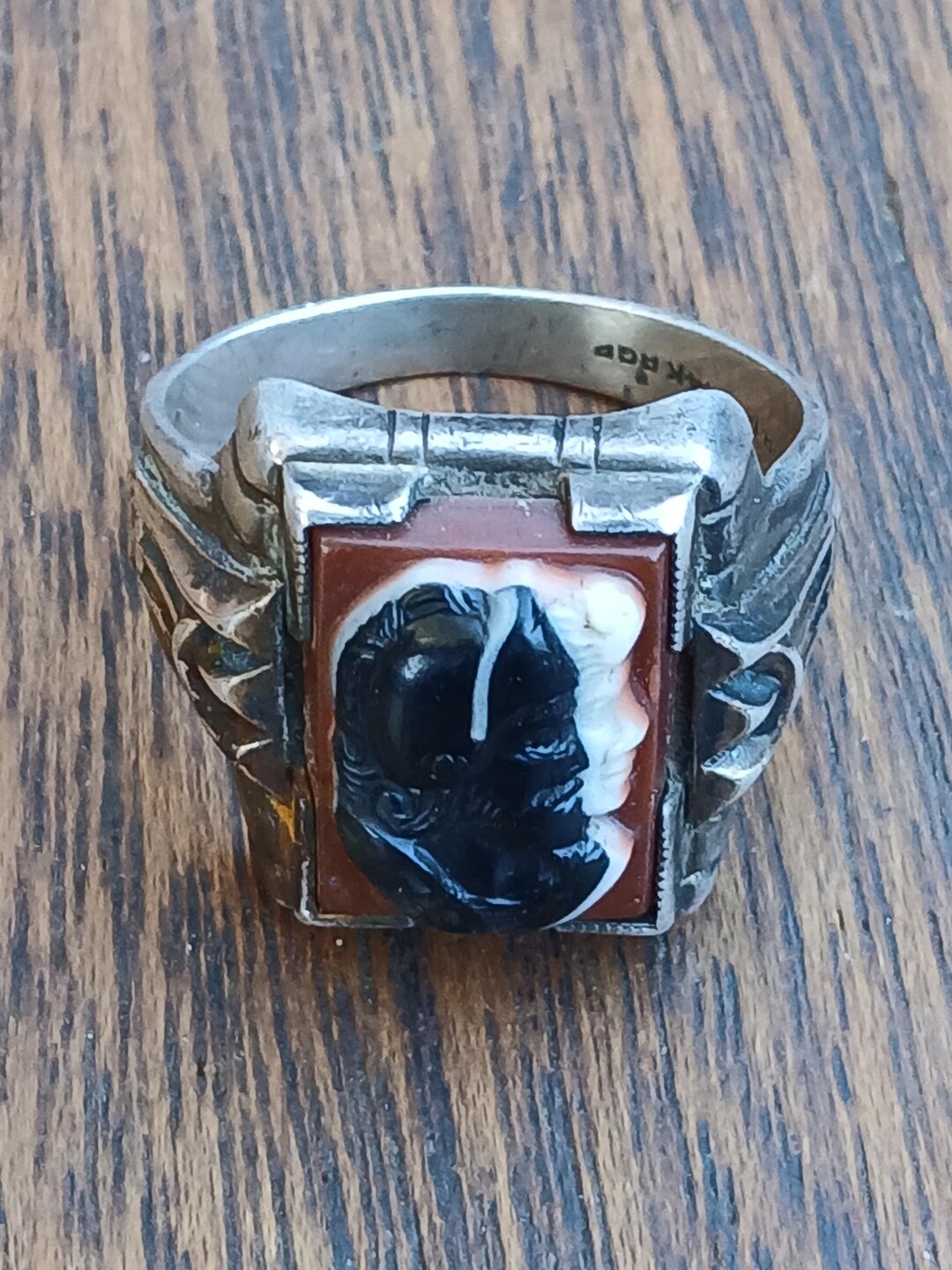 Roman Soldier Warrior Signet Ring Size Eleven Sterling Silver - Etsy