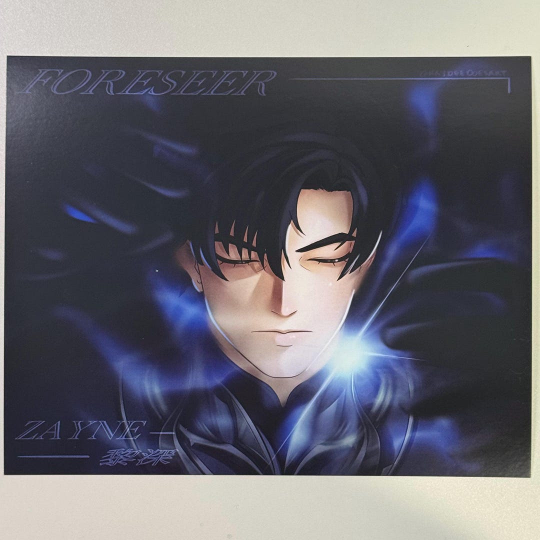 Love and Deepspace Art Print | Foreseer Zayne Illustration | 8"x10 ...