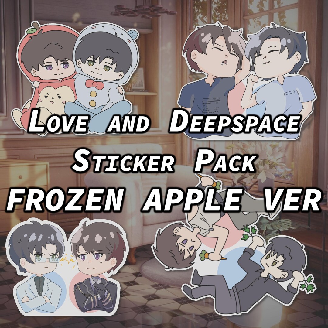 Love and Deepspace Sticker Pack | Zayne Stickers | Caleb Stickers ...