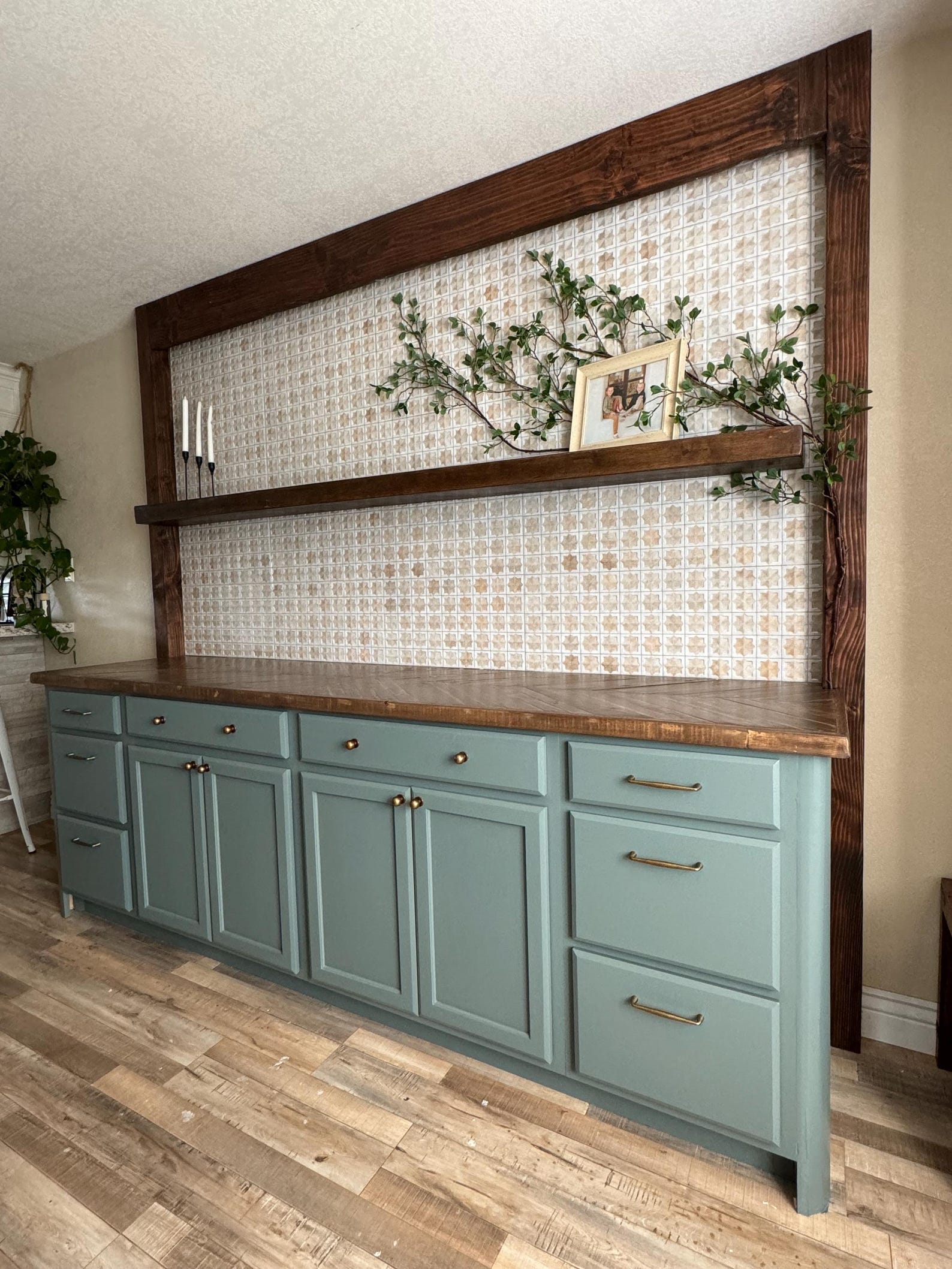 Hidden Desk Built-in Buffet – PDF Build Plans for Discrete Pull-out ...