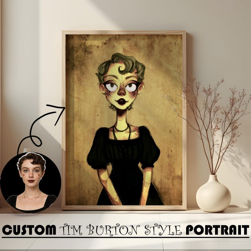 Tim Burton - Etsy UK