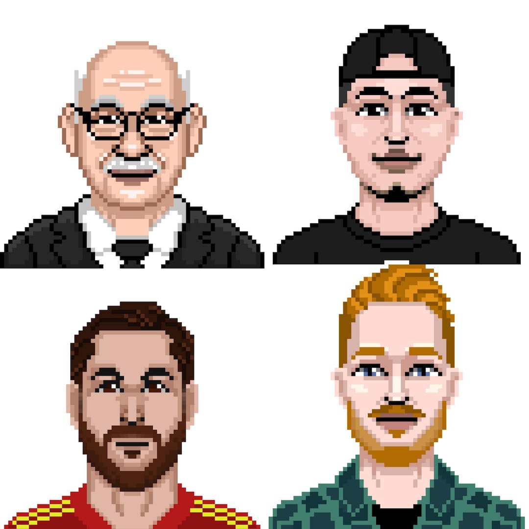 Exclusive 8-bit Pixel Art Portrait – Personalized Retro Style Avatars ...
