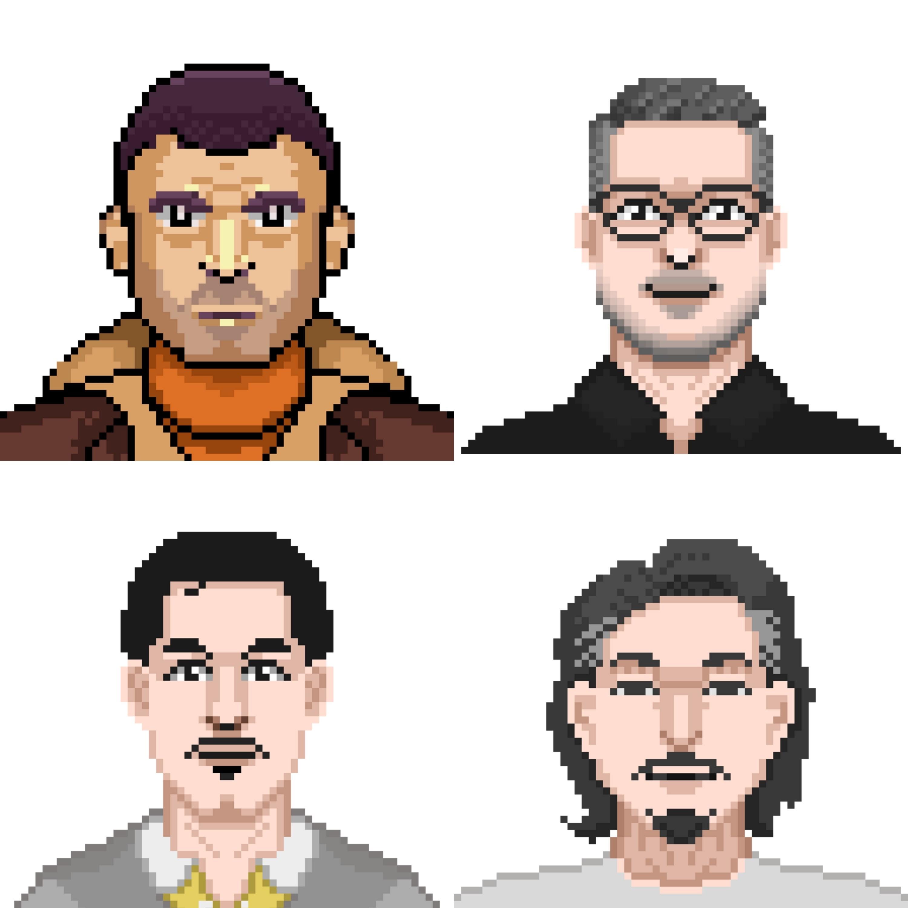 Pixel Art Custom Portrait | Retro 8-bit Avatar Designs for Social Media ...
