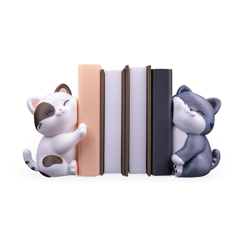 Cat Bookends - Etsy