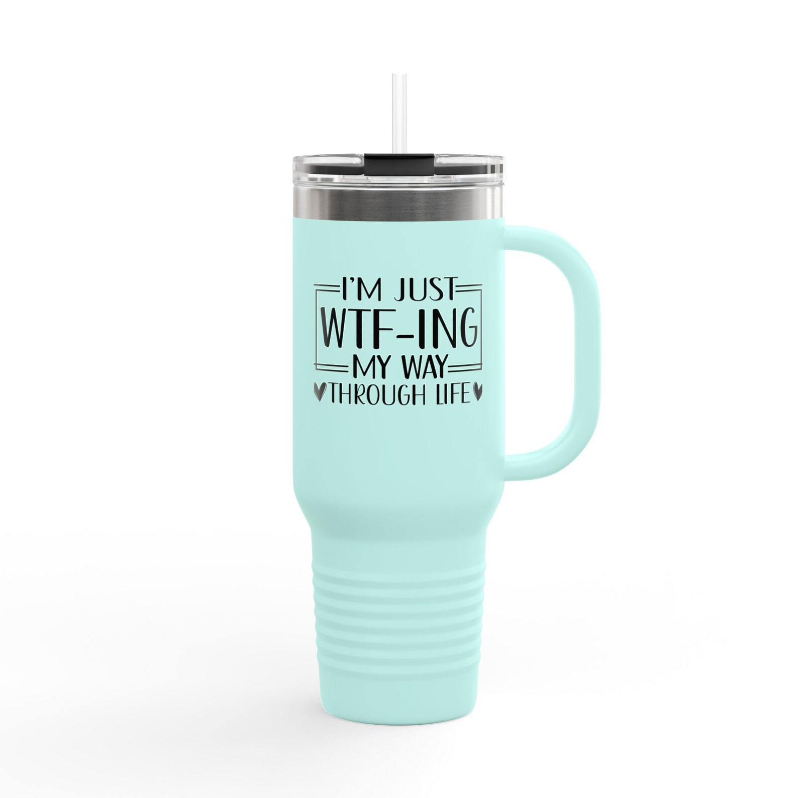 WTF Insulated Travel Mug, Fun Coffee Cup for Life's Journey, Great Gift ...
