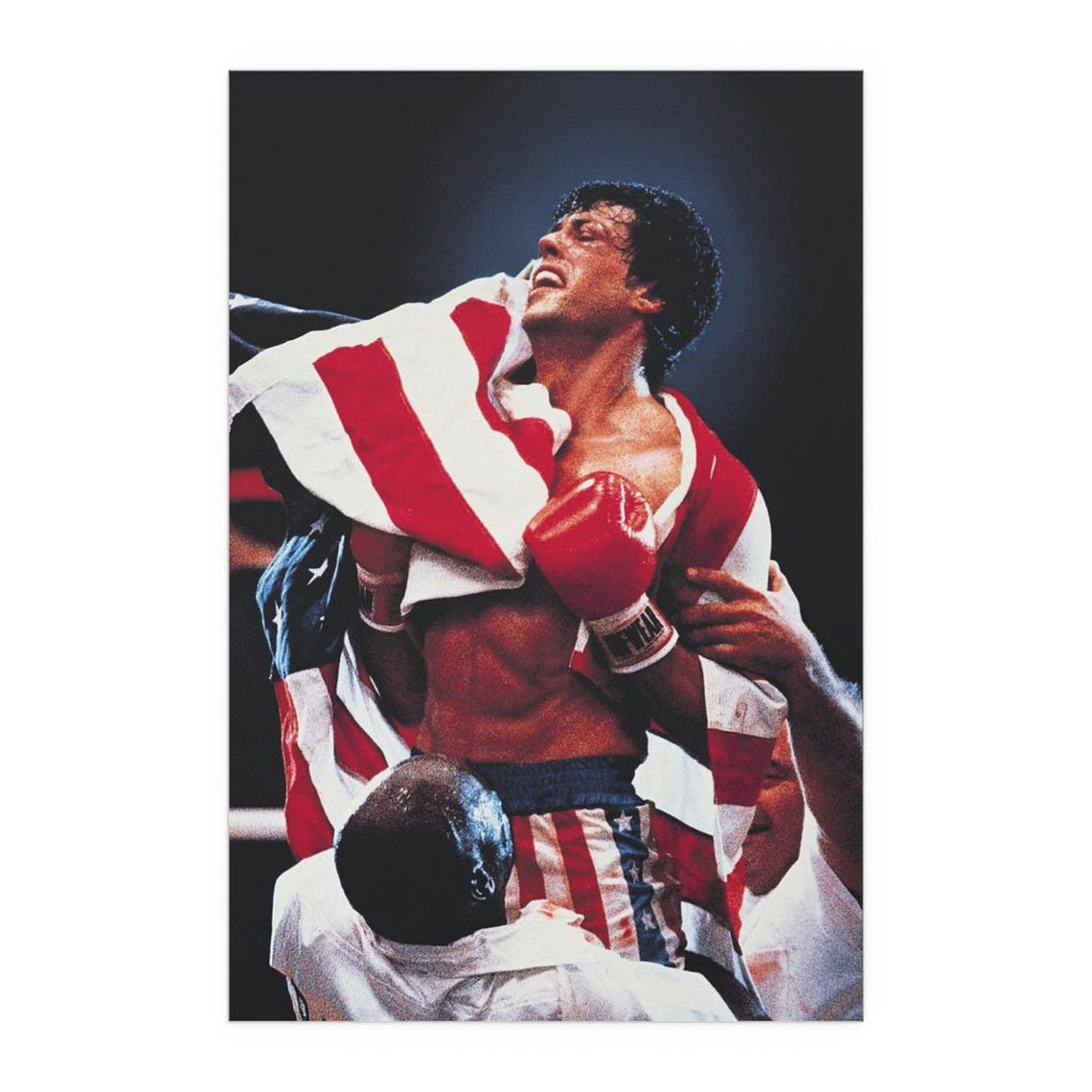 Silk Poster, Rocky Balboa Inspirational Quote, Movie Fan Art Decor ...