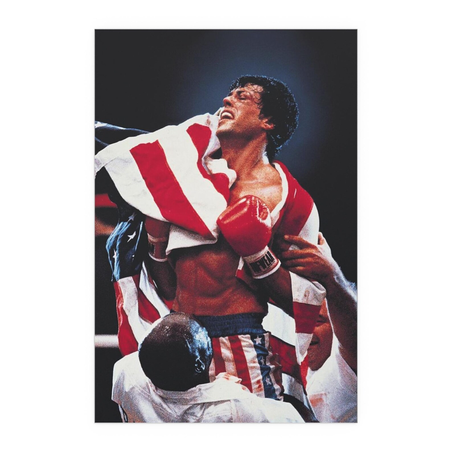Silk Poster, Rocky Balboa Inspirational Quote, Movie Fan Art Decor ...
