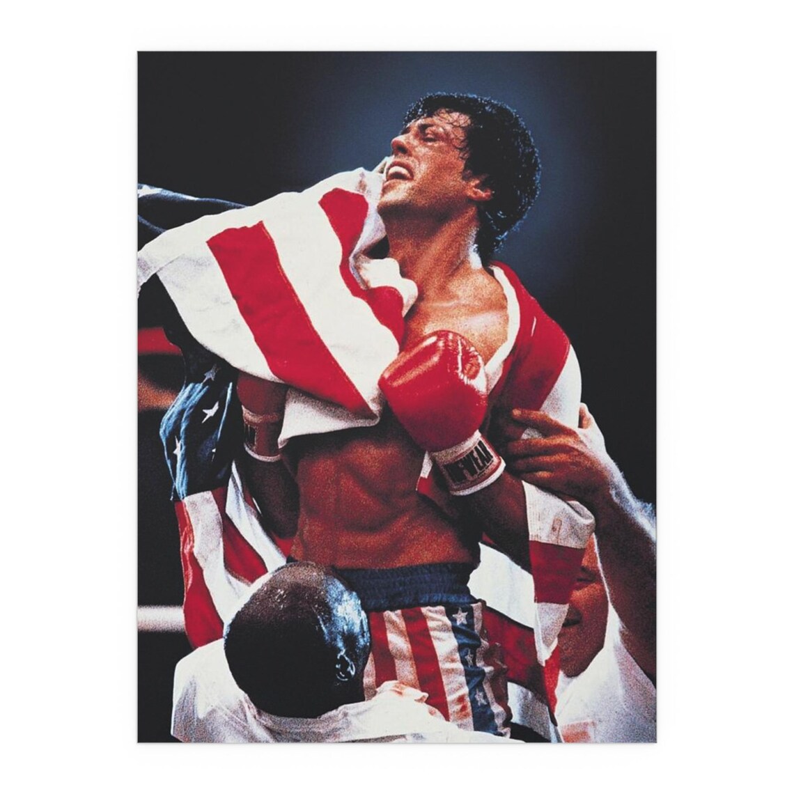 Silk Poster, Rocky Balboa Inspirational Quote, Movie Fan Art Decor ...