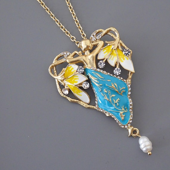 Etsy art nouveau jewelry store