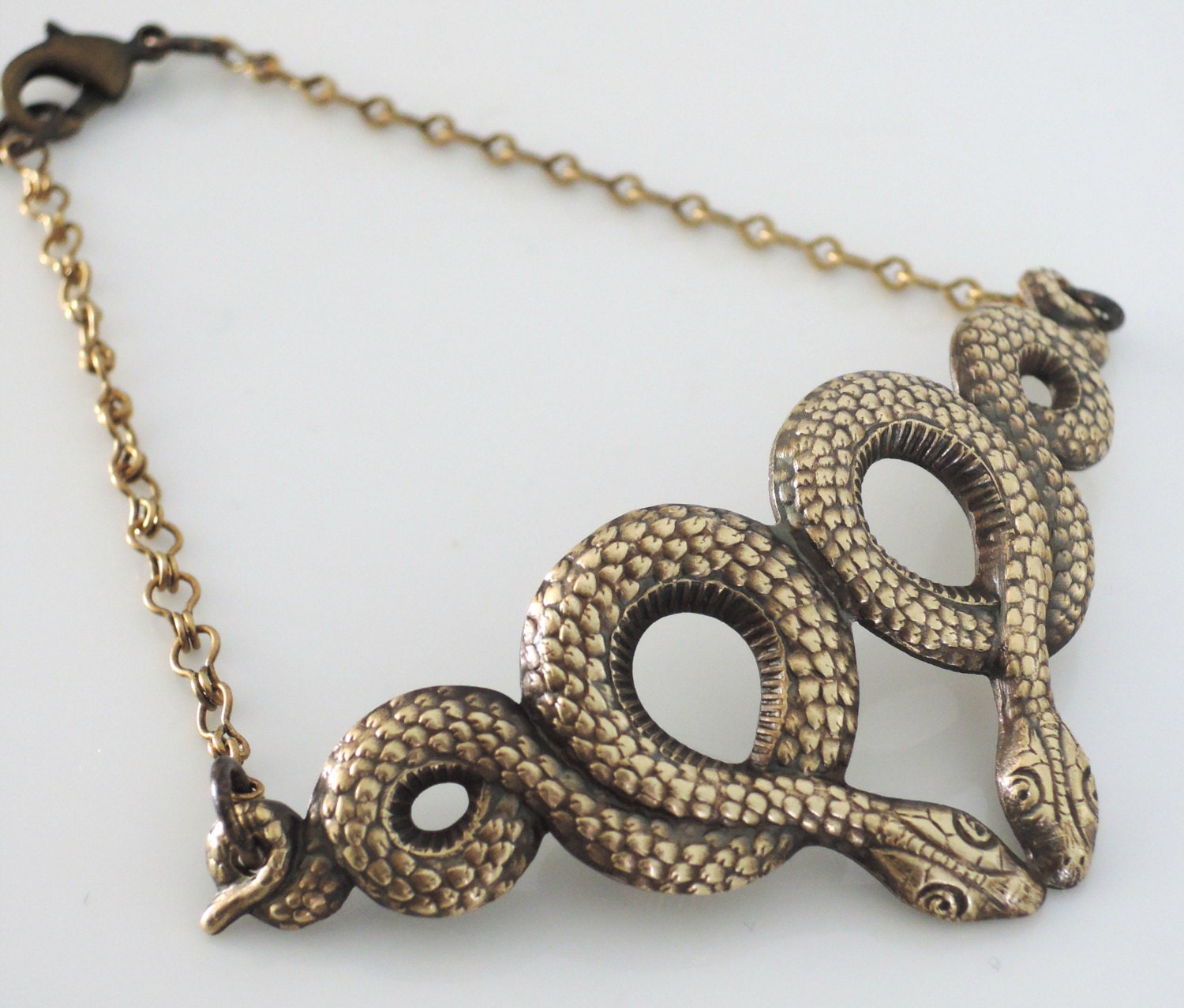 Vintage Bracelet Snake Bracelet Egyptian Jewelry Snake | Etsy