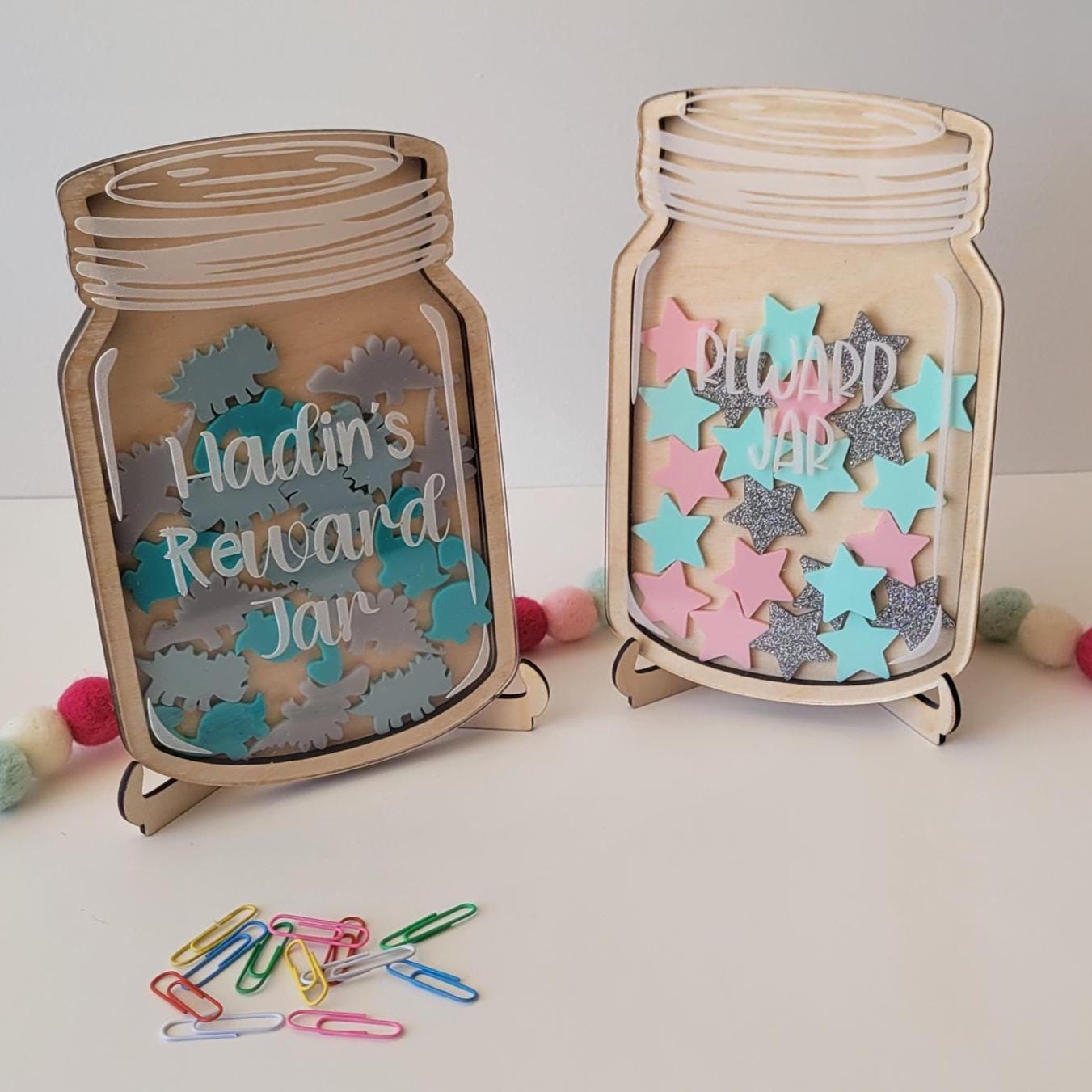 Personalized Reward Jar for Kids Behavior System for Students Kindness ...