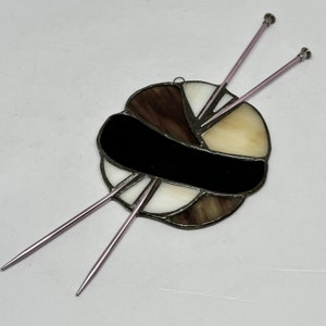 Stained Glass Ball of Yarn, Yarn Balls, Stained Glass Sun Catcher ...