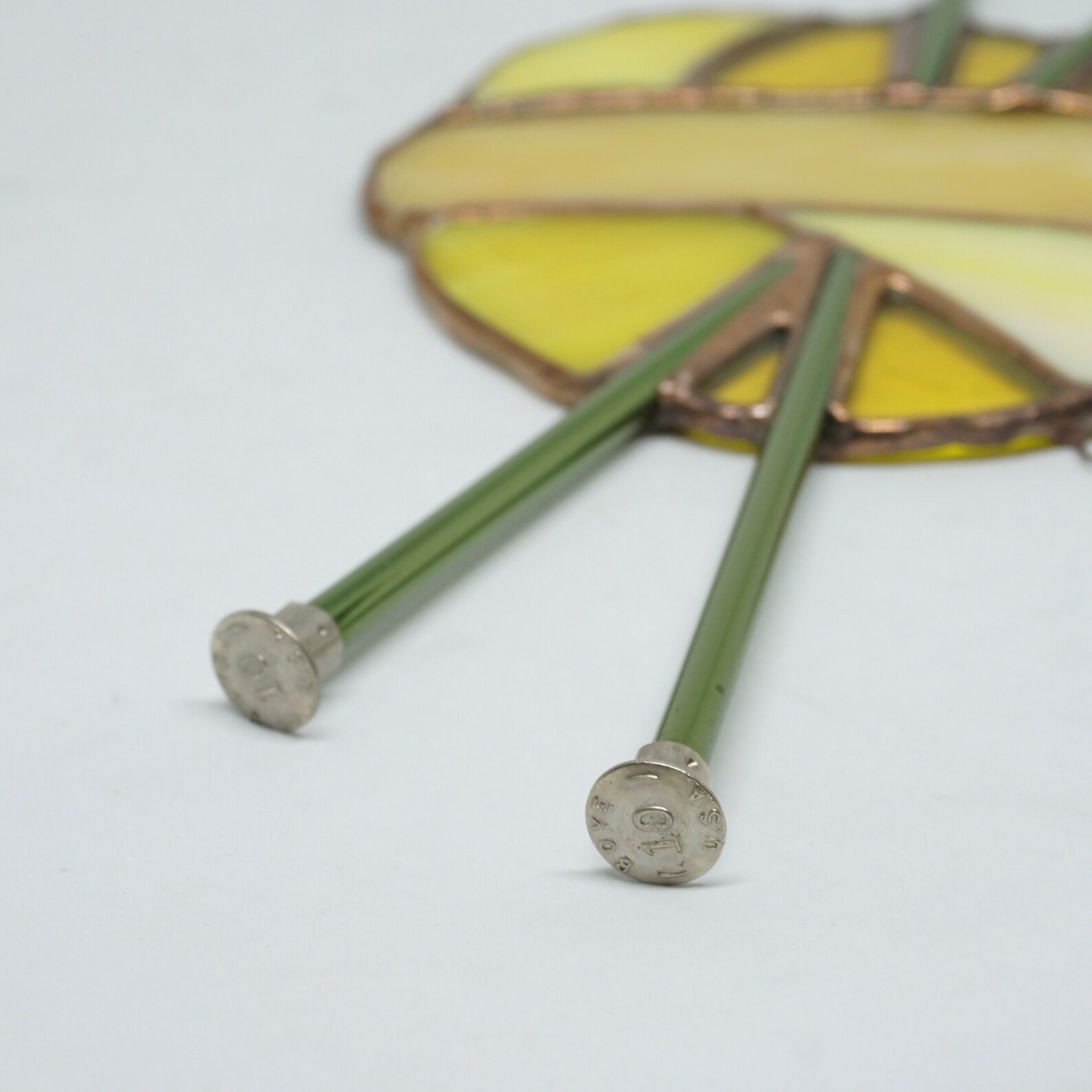 Stained Glass Ball of Yarn, Yarn Balls, Stained Glass Sun Catcher ...