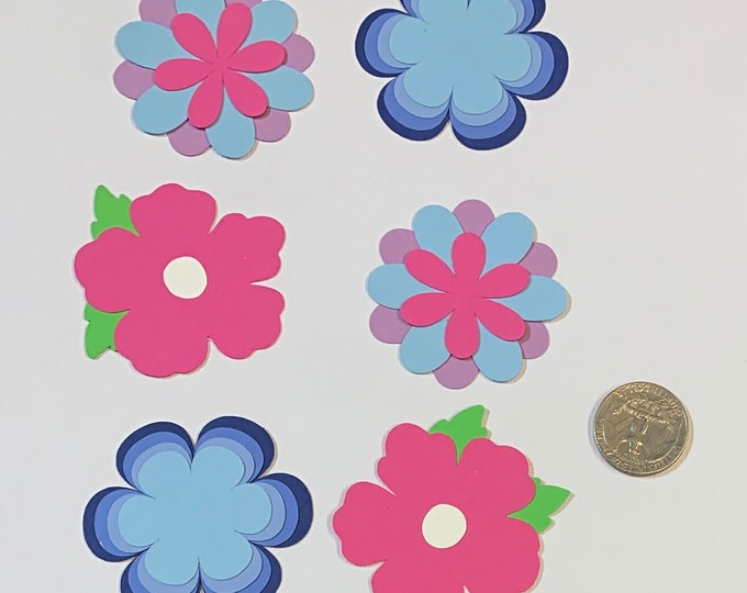 Die Cut Flowers - Etsy