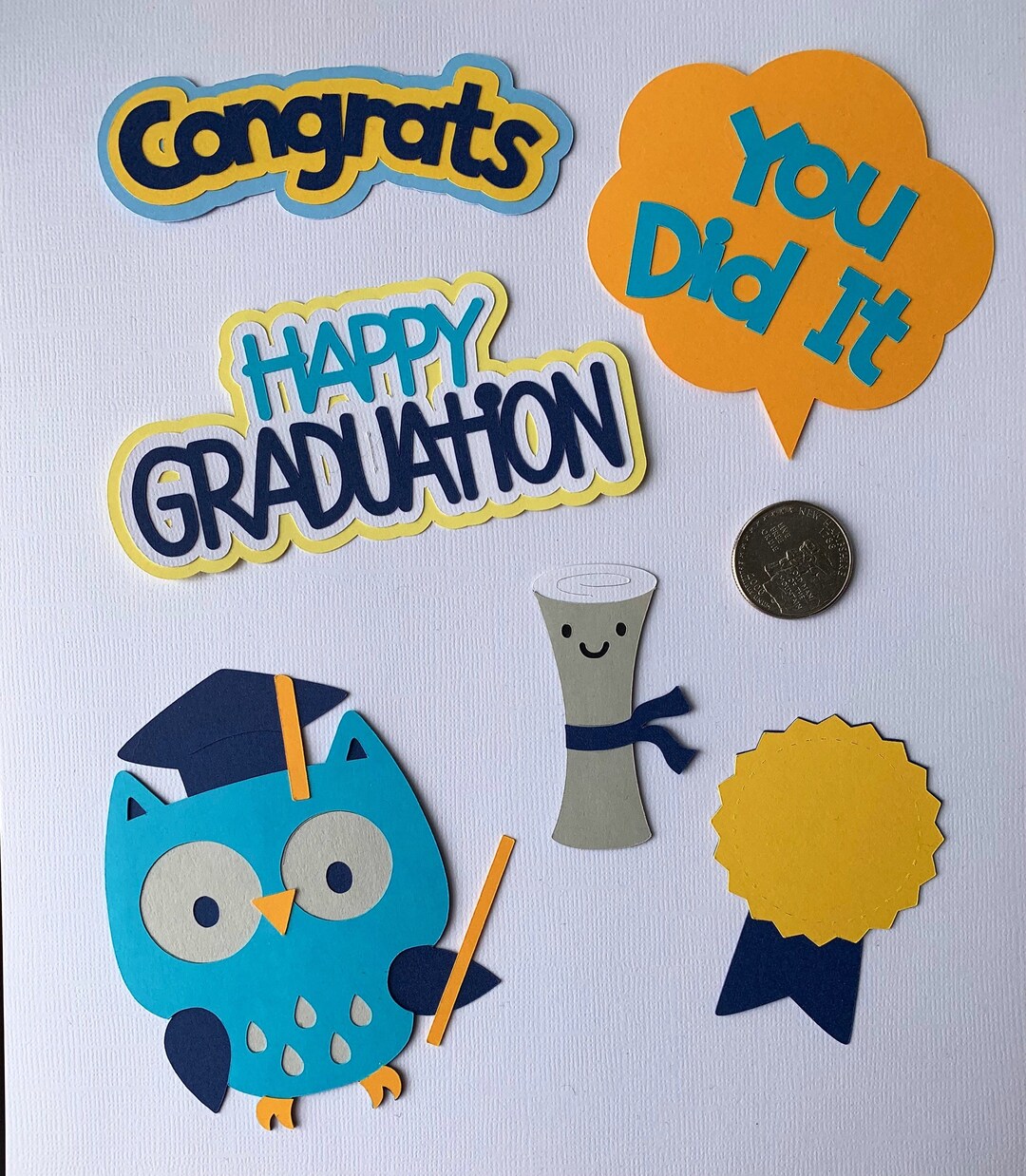 Die Cut, Scrapbook Die Cuts, Preschool Graduation Die Cuts, Title Die ...