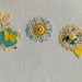 Die Cut Flowers Turquoise Paper Flowers Handmade Junk Journal Flowers ...
