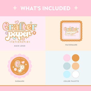 Craft Logo Design Template Canva, Logo for Crafting, Editable Logo ...