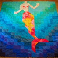 Mermaid Quilt - Etsy